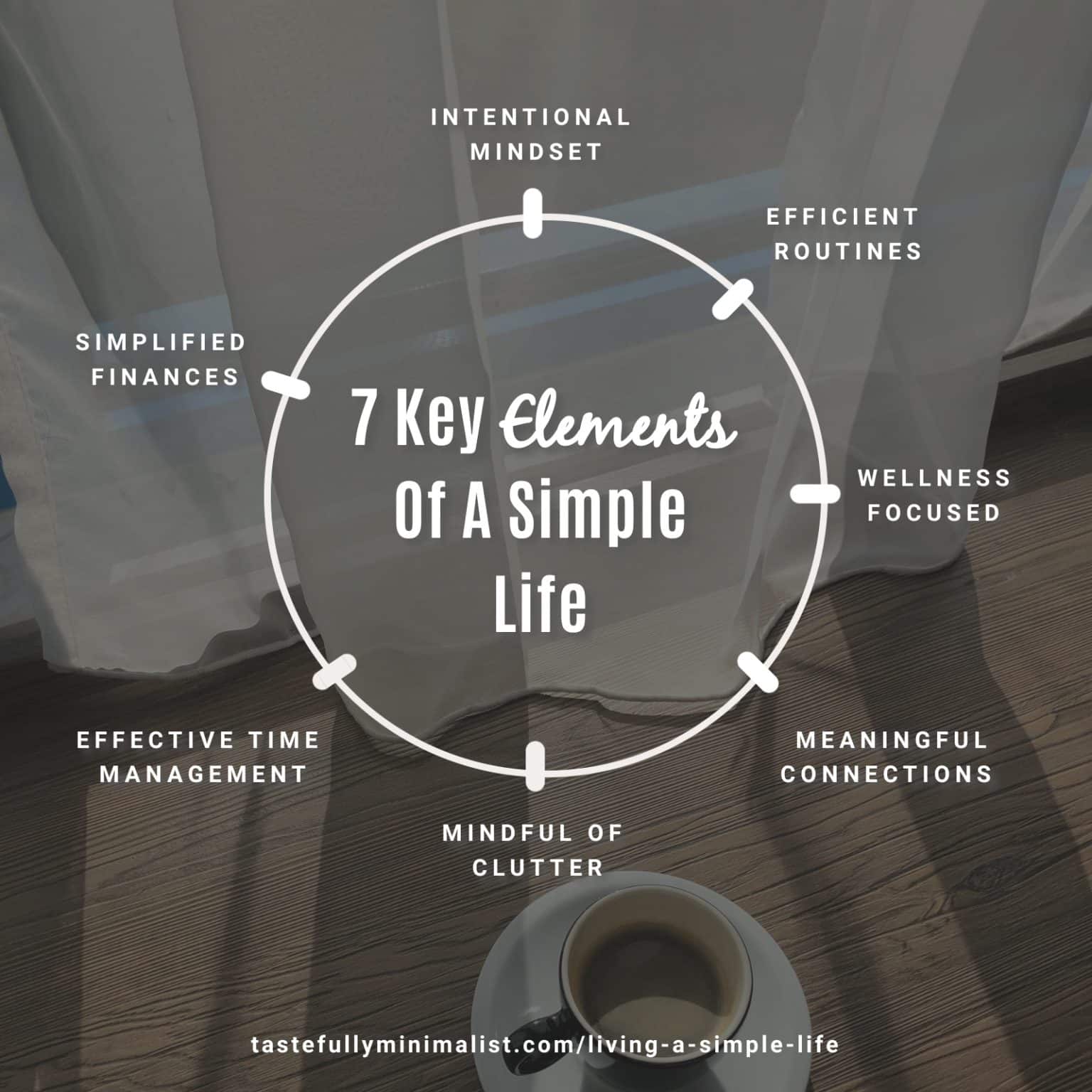 Restore The 7 Key Elements You Need For Living A Simple Life